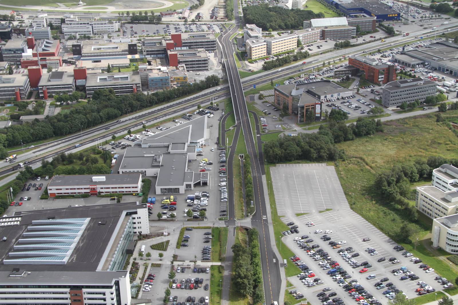 Kart - Forus Næringspark